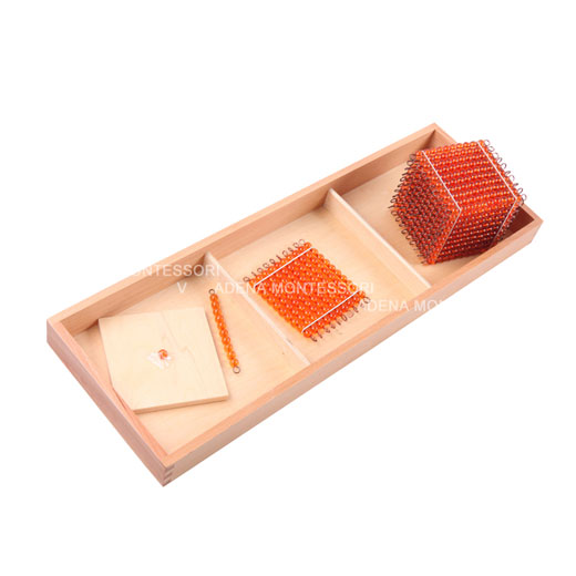 Introduction to Decimal Quantity with Trays | Adena | Montessori Materials