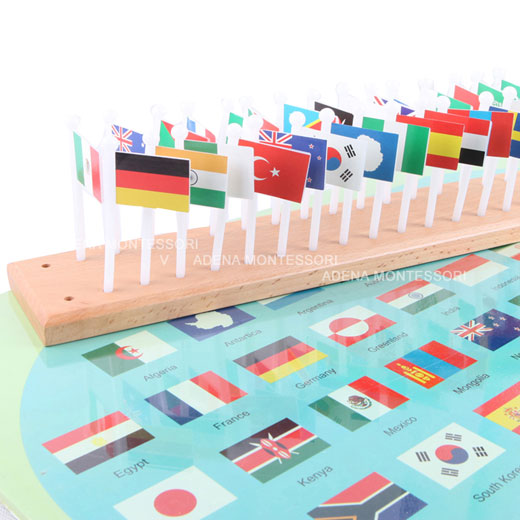 Flags of the World | Adena | Montessori Materials